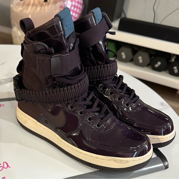 Nike | Shoes | Size 7 Nike Ruby Rose X Air Force Boot High Port Wine ...